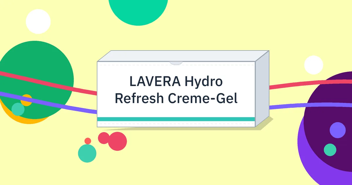 Symbolbild: Packung mit der Aufschrift LAVERA Hydro Refresh Creme-Gel (PZN 18075903) – Verfügbarkeit und Bezug in Apotheken in Frankfurt am Main