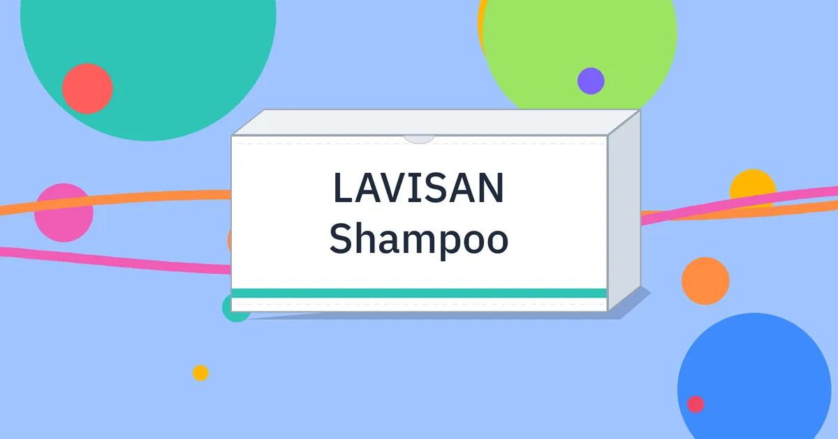 Symbolbild: Packung mit der Aufschrift LAVISAN Shampoo (PZN 10914706) – Verfügbarkeit und Bezug in Apotheken in Frankfurt am Main
