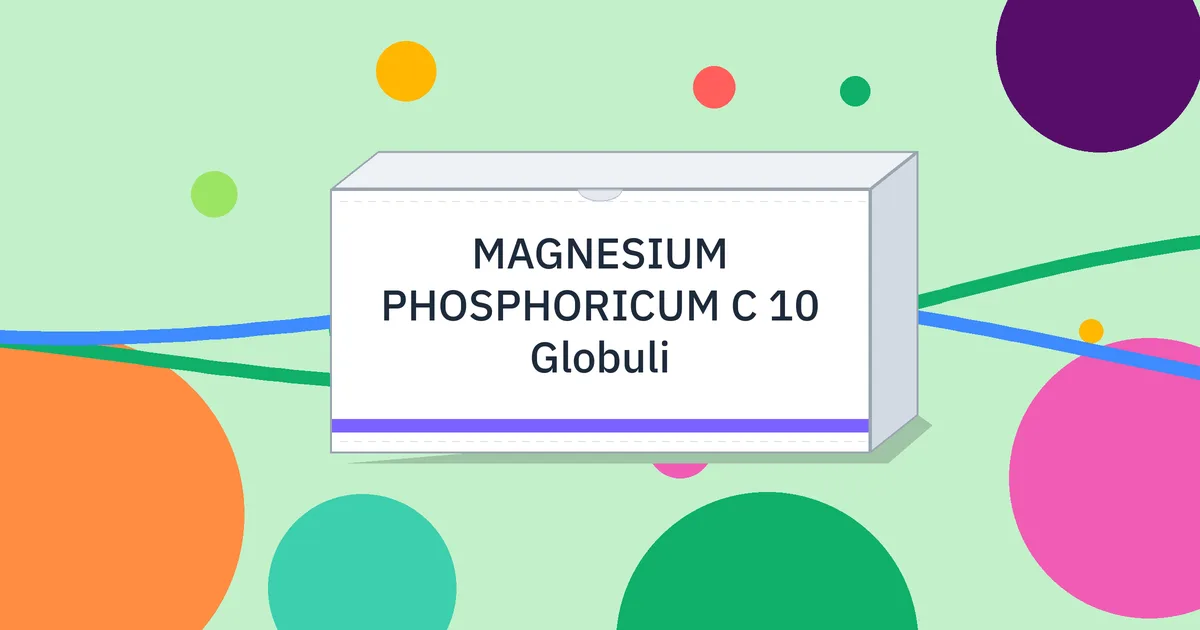 Symbolbild: Packung mit der Aufschrift MAGNESIUM PHOSPHORICUM C 10 Globuli (PZN 07173330) – Verfügbarkeit und Bezug in Apotheken in Frankfurt am Main
