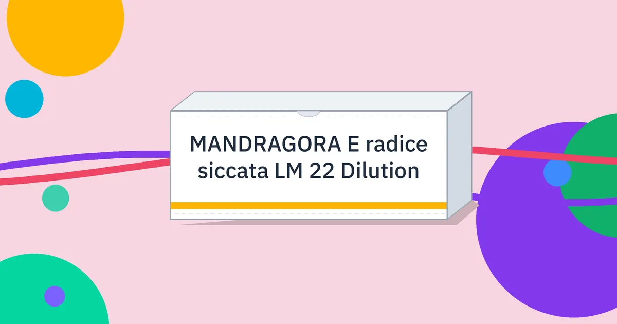 Symbolbild: Packung mit der Aufschrift MANDRAGORA E radice siccata LM 22 Dilution (PZN 13600606) – Verfügbarkeit und Bezug in Apotheken in Frankfurt am Main