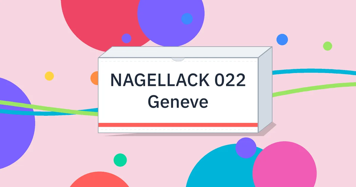 Symbolbild: Packung mit der Aufschrift NAGELLACK 022 Geneve (PZN 10850202) – Verfügbarkeit und Bezug in Apotheken in Frankfurt am Main