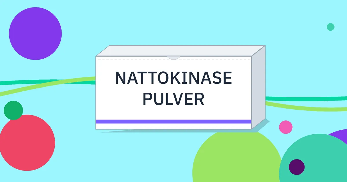 Symbolbild: Packung mit der Aufschrift NATTOKINASE PULVER (PZN 19135702) – Verfügbarkeit und Bezug in Apotheken in Frankfurt am Main