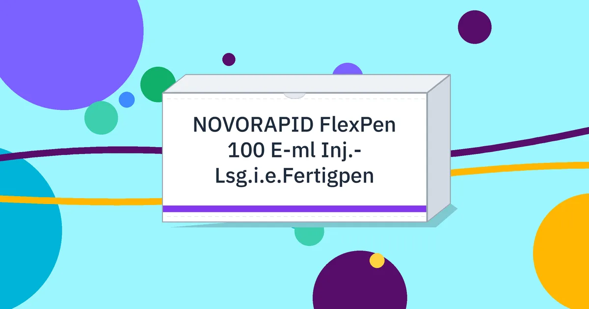 Symbolbild: Packung mit der Aufschrift NOVORAPID FlexPen 100 E-ml Inj.-Lsg.i.e.Fertigpen (PZN 02533060) – Verfügbarkeit und Bezug in Apotheken in Frankfurt am Main