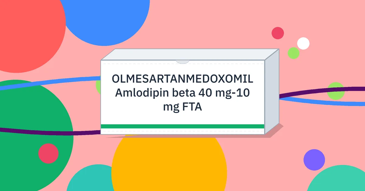 Symbolbild: Packung mit der Aufschrift OLMESARTANMEDOXOMIL Amlodipin beta 40 mg-10 mg FTA (PZN 13913386) – Verfügbarkeit und Bezug in Apotheken in Frankfurt am Main
