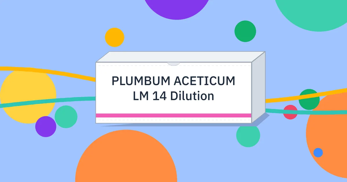 Symbolbild: Packung mit der Aufschrift PLUMBUM ACETICUM LM 14 Dilution (PZN 13038837) – Verfügbarkeit und Bezug in Apotheken in Frankfurt am Main