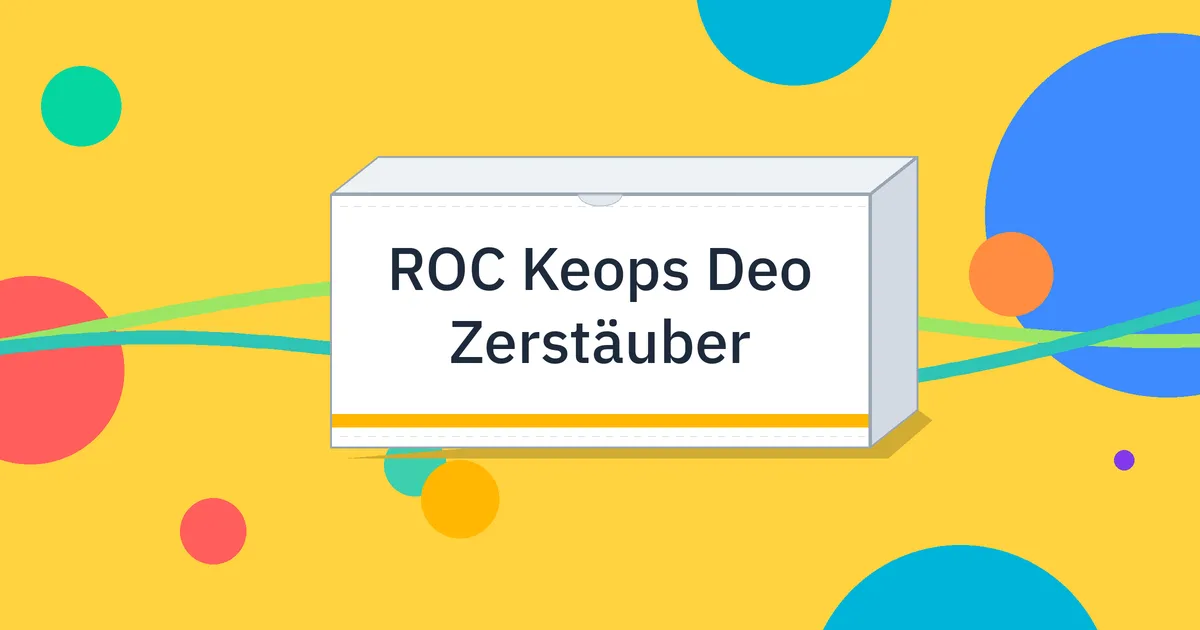 Symbolbild: Packung mit der Aufschrift ROC Keops Deo Zerstäuber (PZN 06122750) – Verfügbarkeit und Bezug in Apotheken in Frankfurt am Main