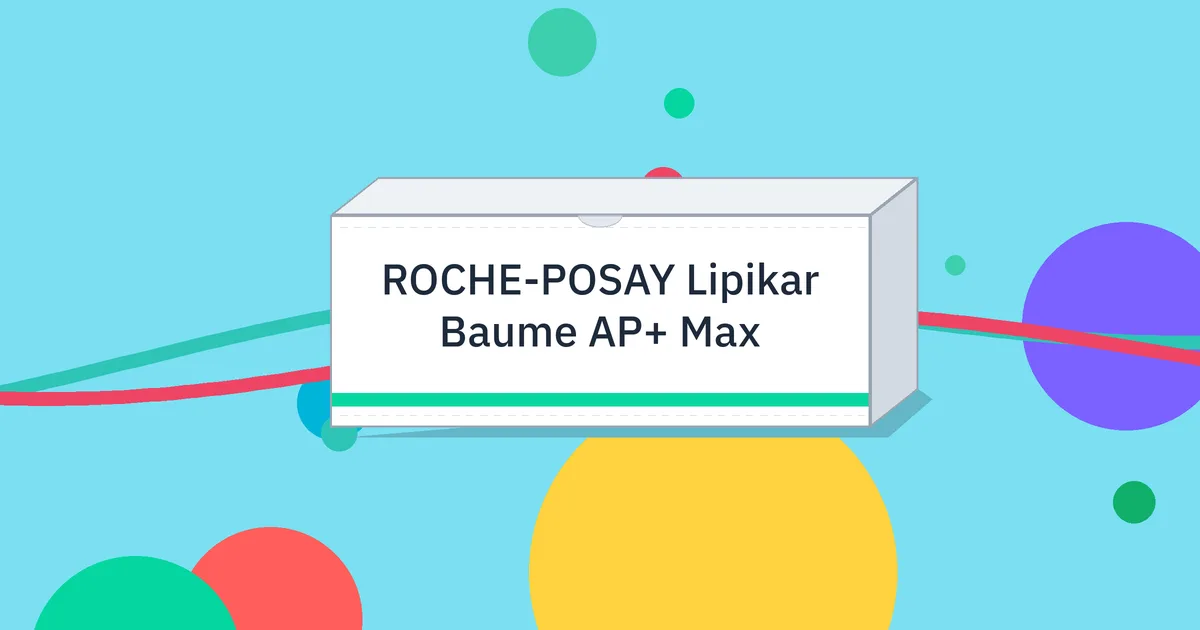 Symbolbild: Packung mit der Aufschrift ROCHE-POSAY Lipikar Baume AP+ Max (PZN 19948569) – Verfügbarkeit und Bezug in Apotheken in Frankfurt am Main