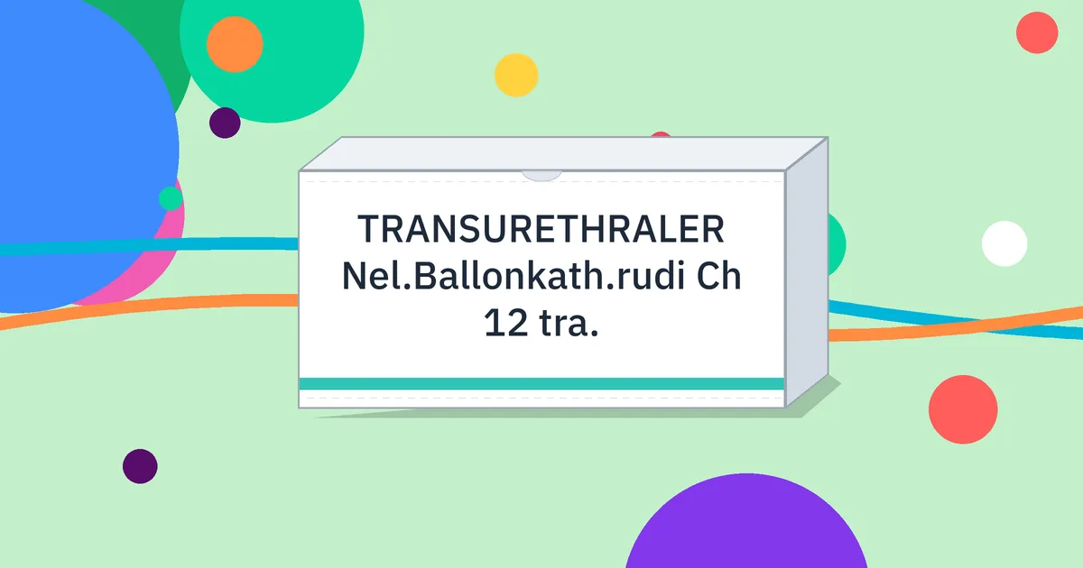 Symbolbild: Packung mit der Aufschrift TRANSURETHRALER Nel.Ballonkath.rudi Ch 12 tra. (PZN 19950313) – Verfügbarkeit und Bezug in Apotheken in Frankfurt am Main