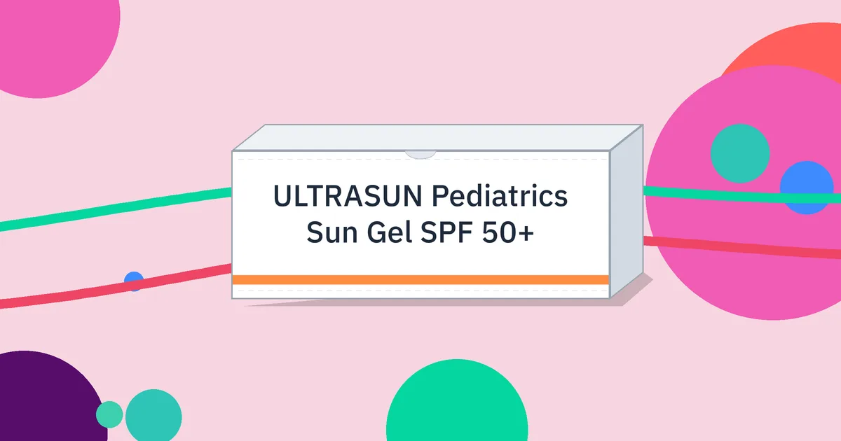 Symbolbild: Packung mit der Aufschrift ULTRASUN Pediatrics Sun Gel SPF 50+ (PZN 17376005) – Verfügbarkeit und Bezug in Apotheken in Frankfurt am Main