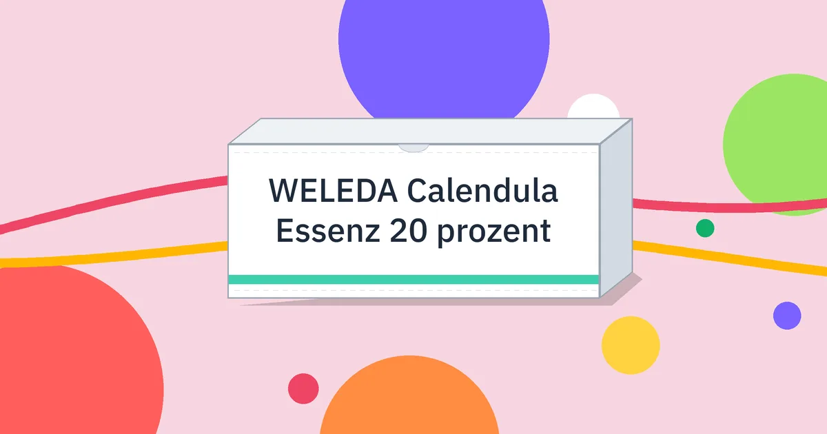 Symbolbild: Packung mit der Aufschrift WELEDA Calendula Essenz 20 prozent (PZN 00171138) – Verfügbarkeit und Bezug in Apotheken in Frankfurt am Main