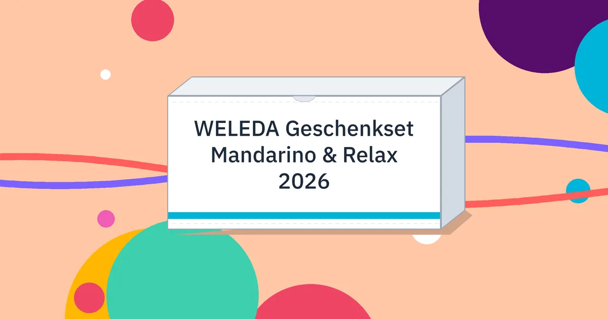 Symbolbild: Packung mit der Aufschrift WELEDA Geschenkset Mandarino & Relax 2026 (PZN 20351150) – Verfügbarkeit und Bezug in Apotheken in Frankfurt am Main