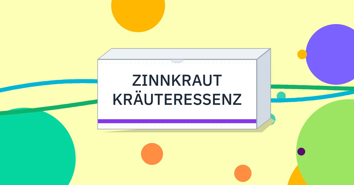 Symbolbild: Packung mit der Aufschrift ZINNKRAUT KRÄUTERESSENZ (PZN 11527064) – Verfügbarkeit und Bezug in Apotheken in Frankfurt am Main