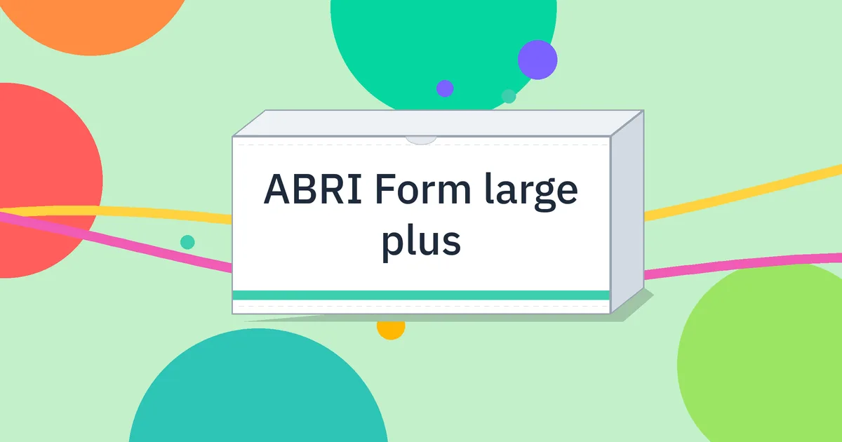 Symbolbild: Packung mit der Aufschrift ABRI Form large plus (PZN 03798524) – Verfügbarkeit und Bezug in Apotheken in Frankfurt am Main