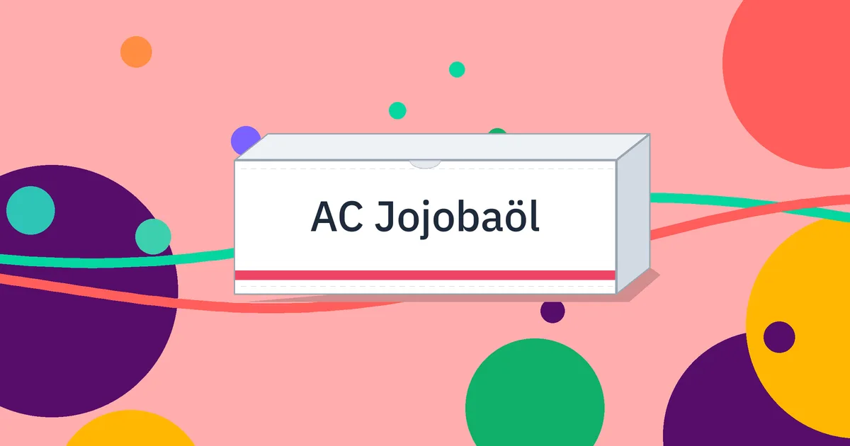 Symbolbild: Packung mit der Aufschrift AC Jojobaöl (PZN 15785395) – Verfügbarkeit und Bezug in Apotheken in Frankfurt am Main