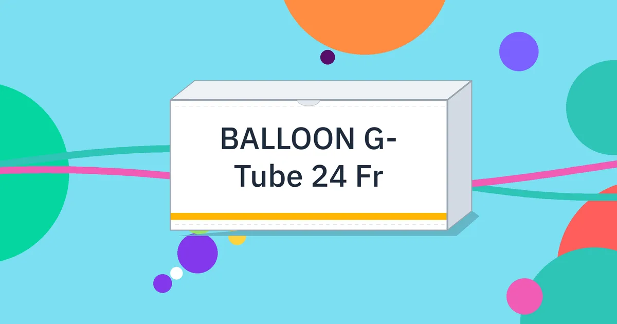 Symbolbild: Packung mit der Aufschrift BALLOON G-Tube 24 Fr (PZN 14346280) – Verfügbarkeit und Bezug in Apotheken in Frankfurt am Main