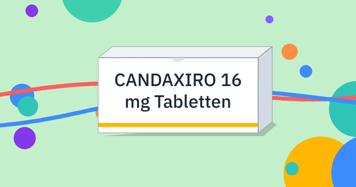 Symbolbild: Packung mit der Aufschrift CANDAXIRO 16 mg Tabletten (PZN 14363143) – Verfügbarkeit und Bezug in Apotheken in Frankfurt am Main