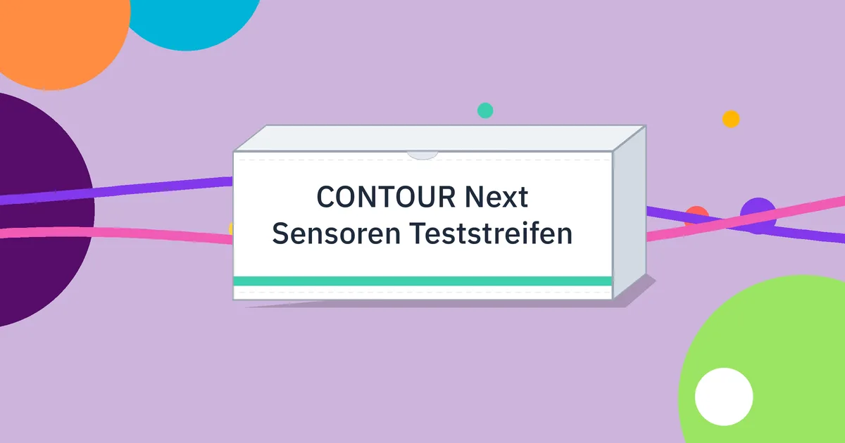 Symbolbild: Packung mit der Aufschrift CONTOUR Next Sensoren Teststreifen (PZN 17574691) – Verfügbarkeit und Bezug in Apotheken in Frankfurt am Main