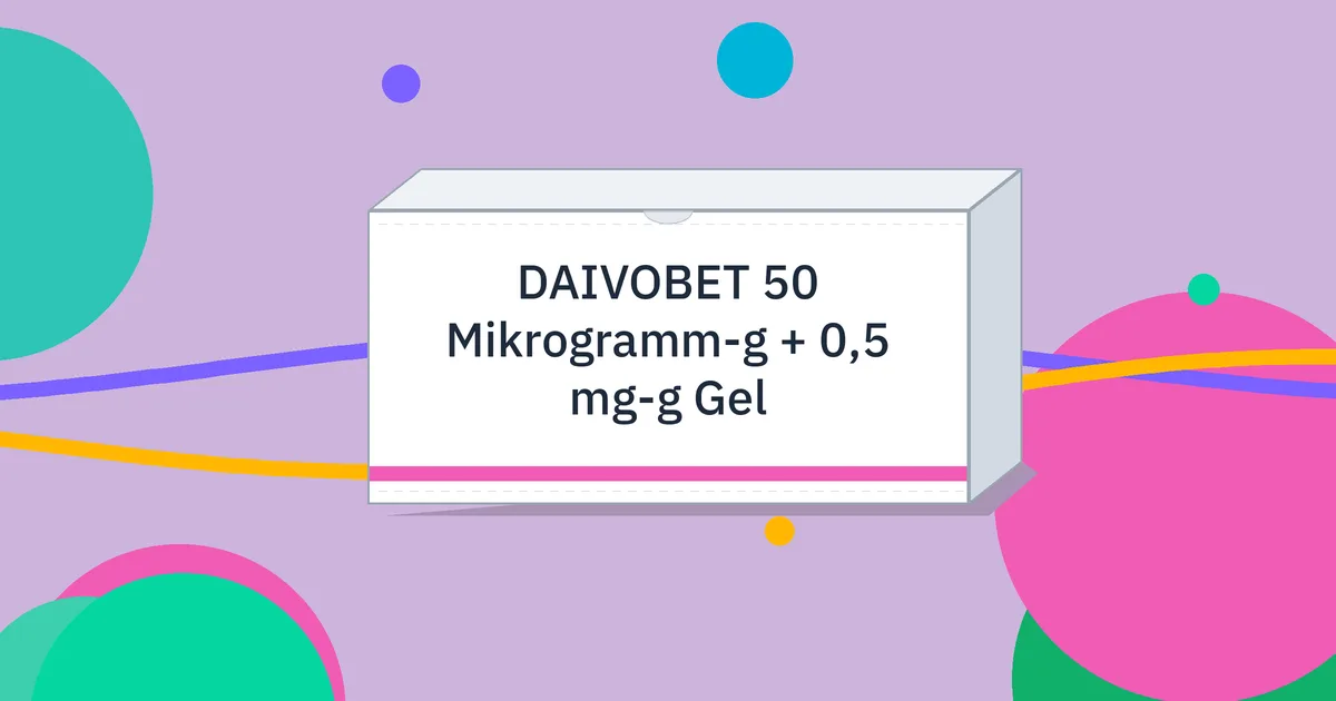 Symbolbild: Packung mit der Aufschrift DAIVOBET 50 Mikrogramm-g + 0,5 mg-g Gel (PZN 10516420) – Verfügbarkeit und Bezug in Apotheken in Frankfurt am Main