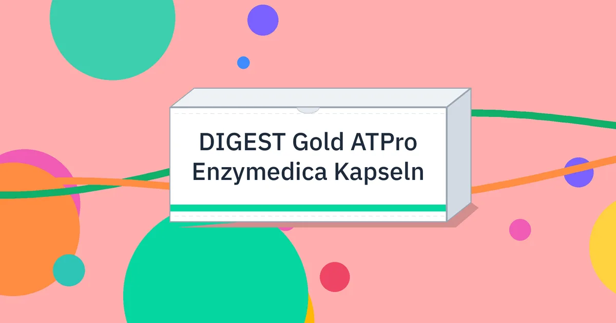 Symbolbild: Packung mit der Aufschrift DIGEST Gold ATPro Enzymedica Kapseln (PZN 11362539) – Verfügbarkeit und Bezug in Apotheken in Frankfurt am Main