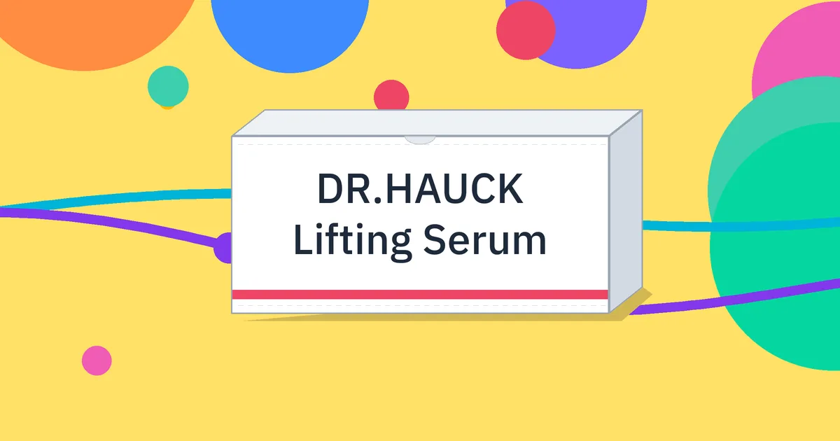 Symbolbild: Packung mit der Aufschrift DR.HAUCK Lifting Serum (PZN 17449767) – Verfügbarkeit und Bezug in Apotheken in Frankfurt am Main