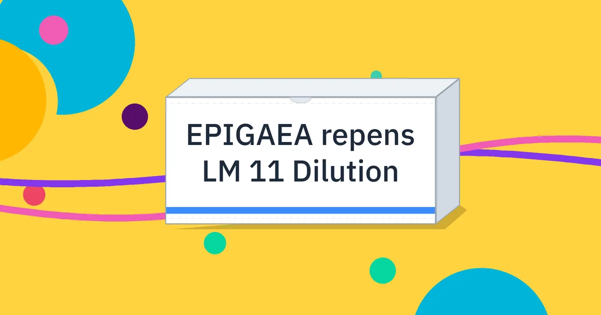 Symbolbild: Packung mit der Aufschrift EPIGAEA repens LM 11 Dilution (PZN 13471617) – Verfügbarkeit und Bezug in Apotheken in Frankfurt am Main