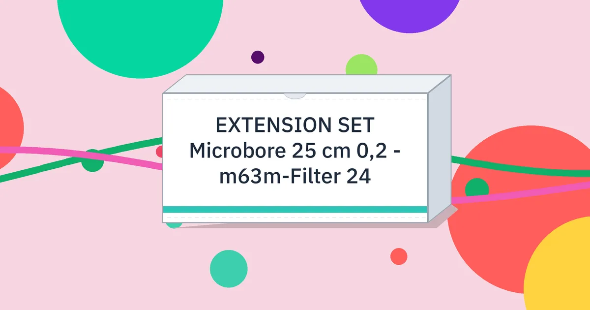 Symbolbild: Packung mit der Aufschrift EXTENSION SET Microbore 25 cm 0,2 -m63m-Filter 24 (PZN 18837313) – Verfügbarkeit und Bezug in Apotheken in Frankfurt am Main