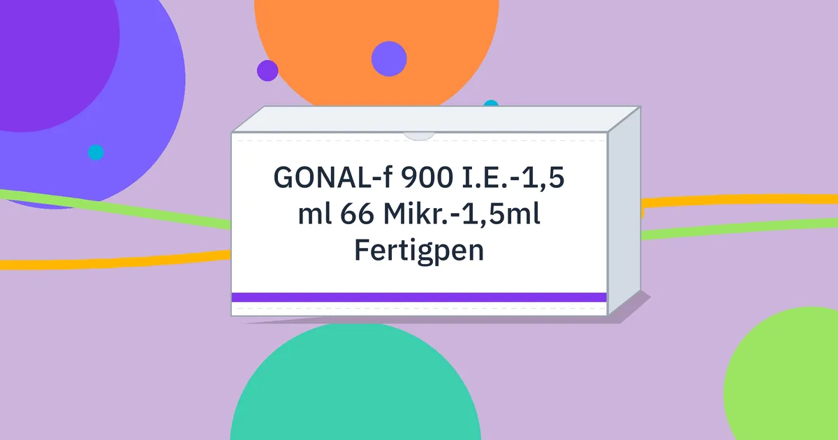 Symbolbild: Packung mit der Aufschrift GONAL-f 900 I.E.-1,5 ml 66 Mikr.-1,5ml Fertigpen (PZN 15569355) – Verfügbarkeit und Bezug in Apotheken in Frankfurt am Main