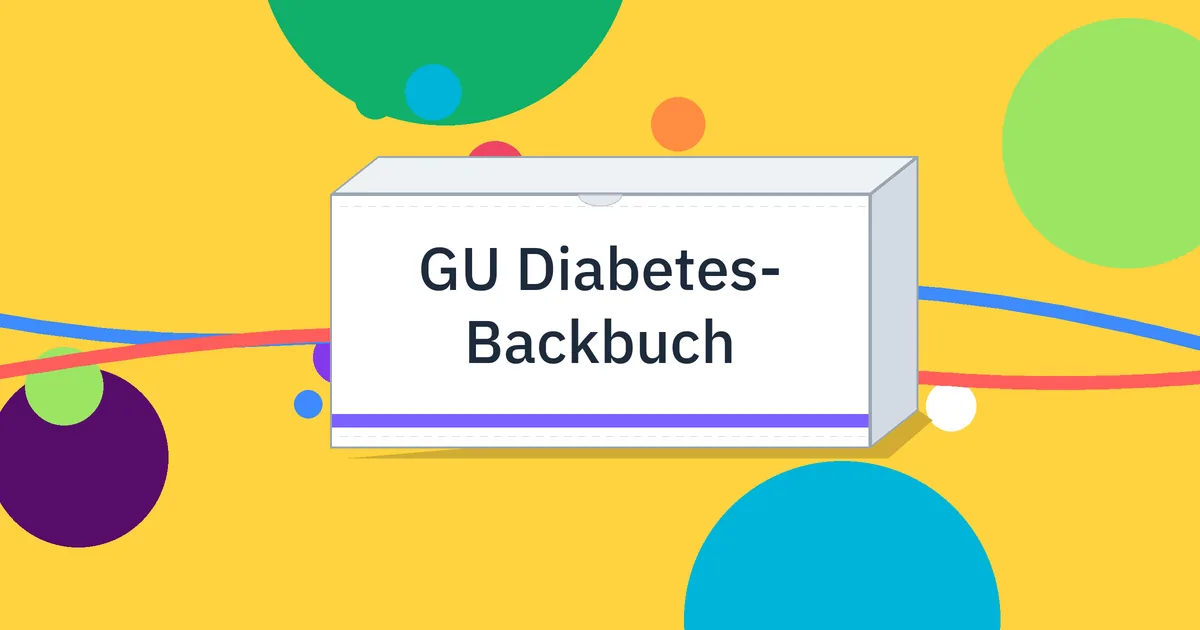 Symbolbild: Packung mit der Aufschrift GU Diabetes-Backbuch (PZN 18468904) – Verfügbarkeit und Bezug in Apotheken in Frankfurt am Main