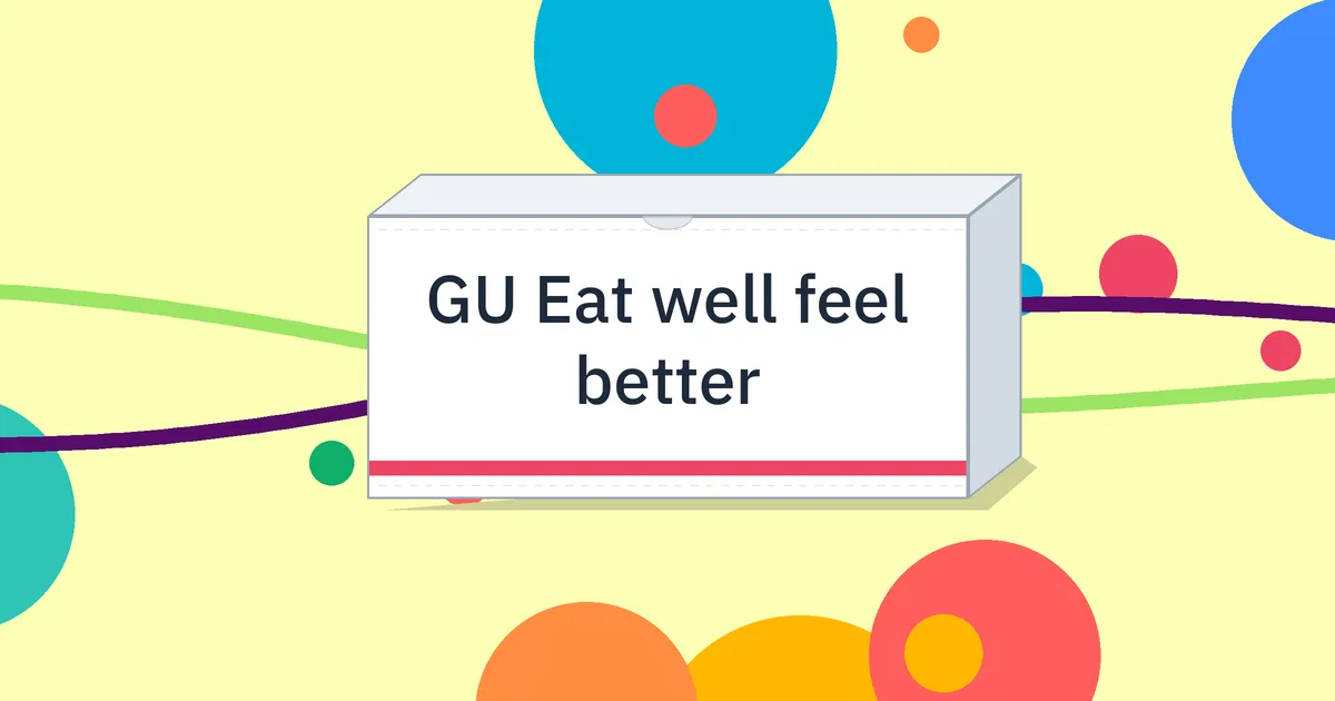 Symbolbild: Packung mit der Aufschrift GU Eat well feel better (PZN 17963955) – Verfügbarkeit und Bezug in Apotheken in Frankfurt am Main