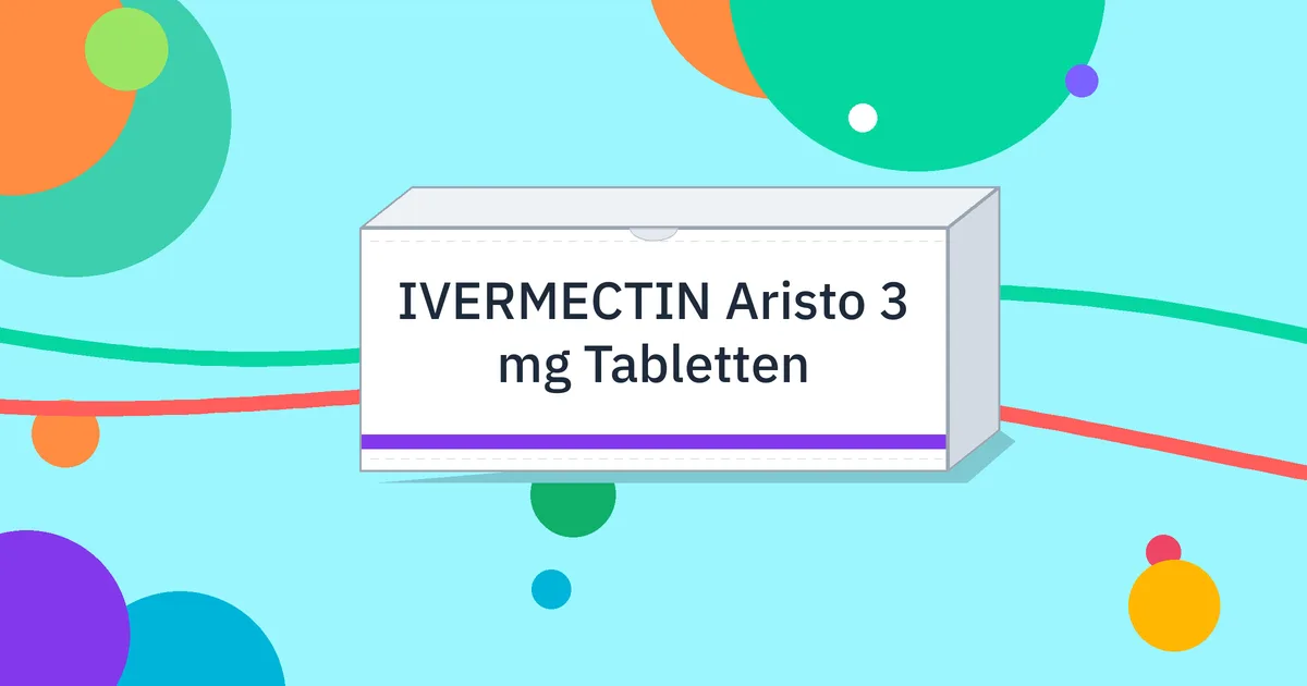 Symbolbild: Packung mit der Aufschrift IVERMECTIN Aristo 3 mg Tabletten (PZN 19943649) – Verfügbarkeit und Bezug in Apotheken in Frankfurt am Main