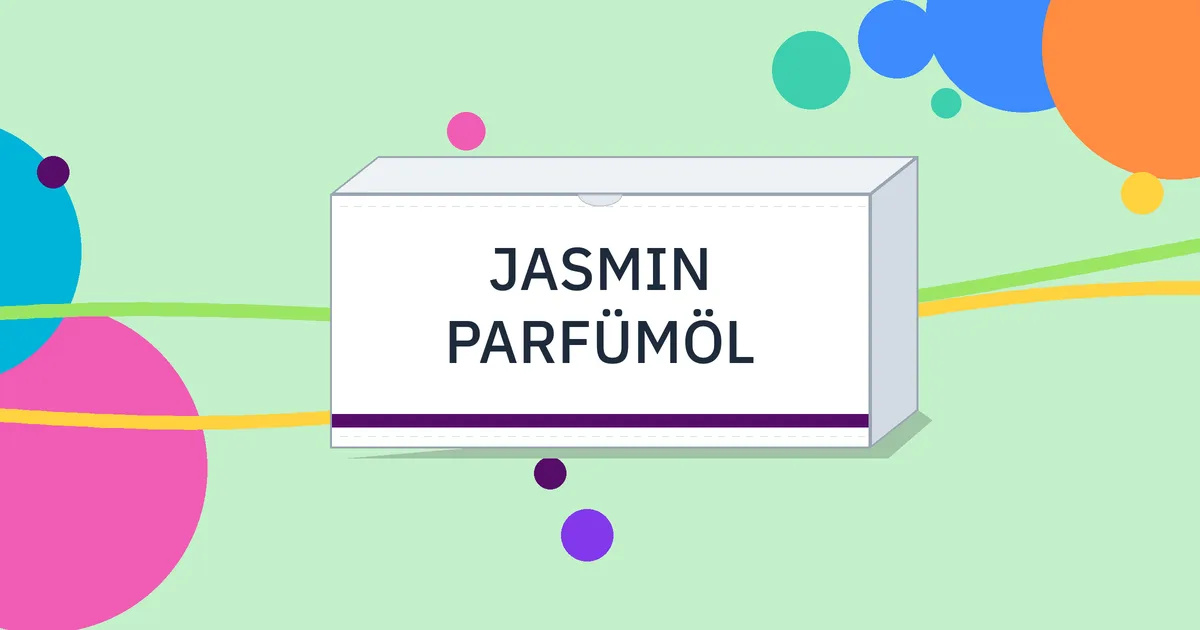 Symbolbild: Packung mit der Aufschrift JASMIN PARFÜMÖL (PZN 01992423) – Verfügbarkeit und Bezug in Apotheken in Frankfurt am Main