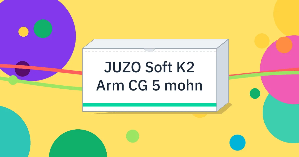 Symbolbild: Packung mit der Aufschrift JUZO Soft K2 Arm CG 5 mohn (PZN 15512303) – Verfügbarkeit und Bezug in Apotheken in Frankfurt am Main