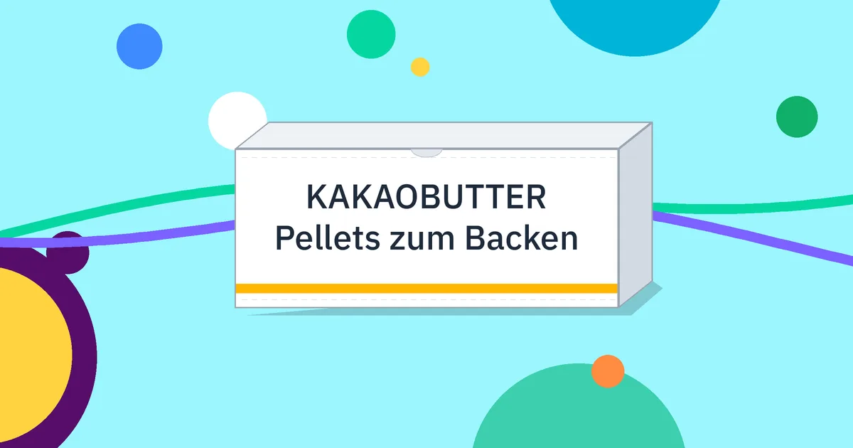 Symbolbild: Packung mit der Aufschrift KAKAOBUTTER Pellets zum Backen (PZN 09937872) – Verfügbarkeit und Bezug in Apotheken in Frankfurt am Main