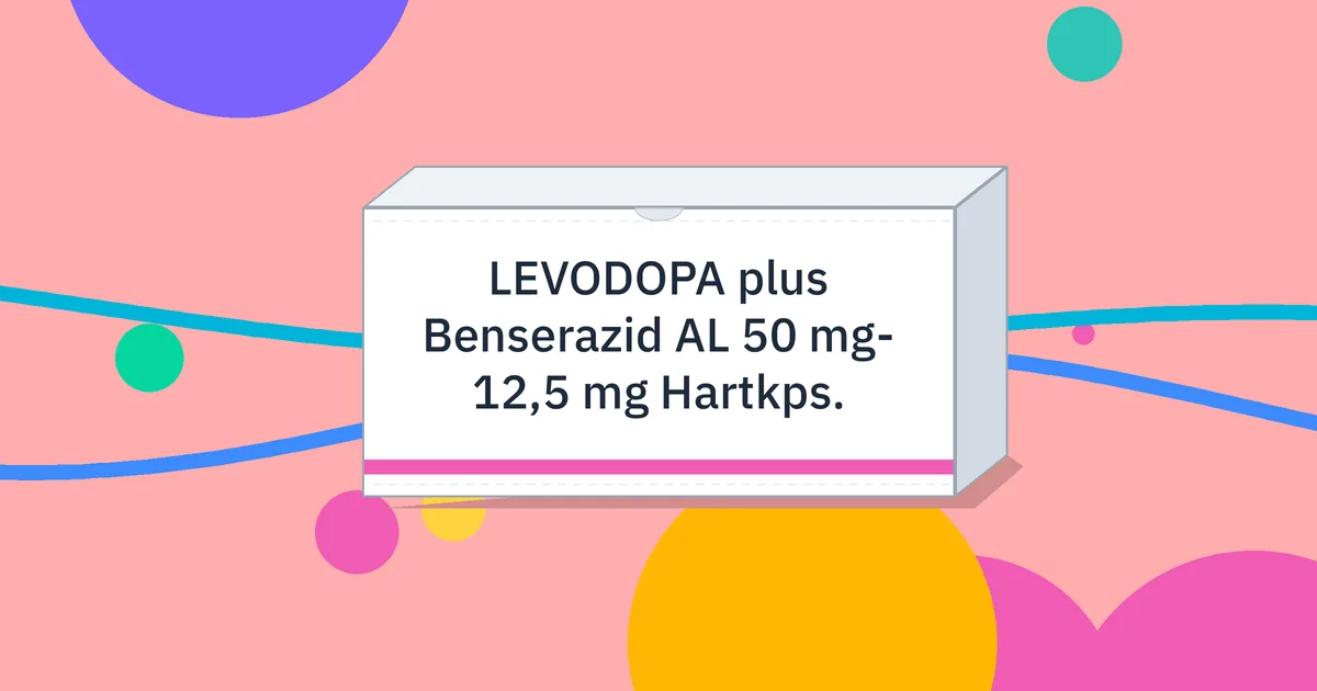 Symbolbild: Packung mit der Aufschrift LEVODOPA plus Benserazid AL 50 mg-12,5 mg Hartkps. (PZN 12565724) – Verfügbarkeit und Bezug in Apotheken in Frankfurt am Main