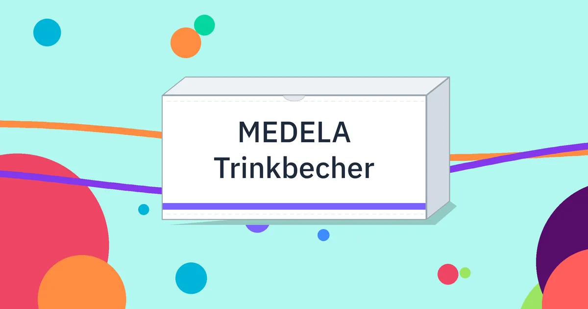 Symbolbild: Packung mit der Aufschrift MEDELA Trinkbecher (PZN 00976497) – Verfügbarkeit und Bezug in Apotheken in Frankfurt am Main