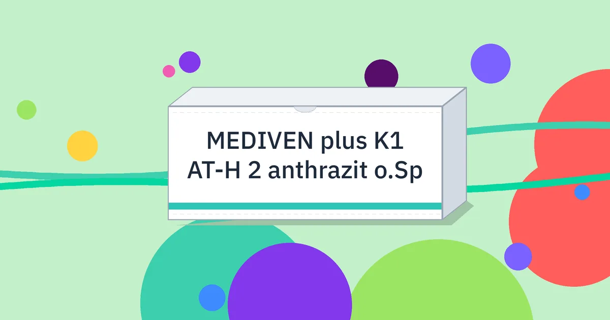 Symbolbild: Packung mit der Aufschrift MEDIVEN plus K1 AT-H 2 anthrazit o.Sp (PZN 15035352) – Verfügbarkeit und Bezug in Apotheken in Frankfurt am Main