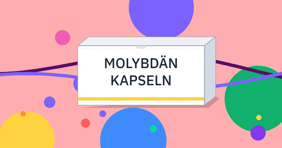 Symbolbild: Packung mit der Aufschrift MOLYBDÄN KAPSELN (PZN 12552348) – Verfügbarkeit und Bezug in Apotheken in Frankfurt am Main