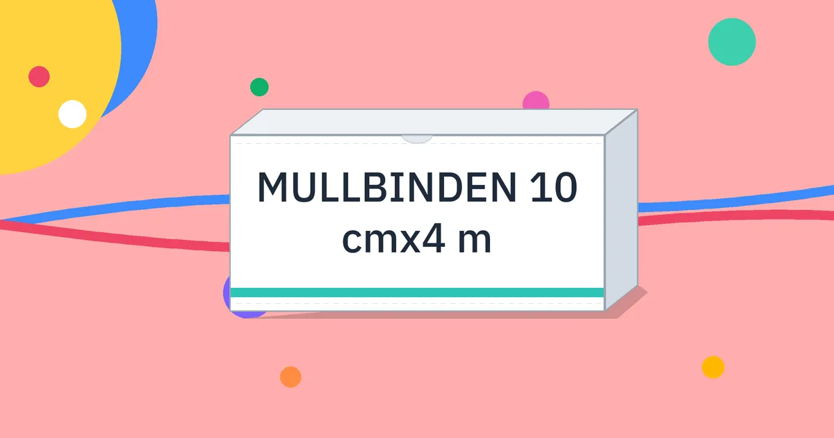 Symbolbild: Packung mit der Aufschrift MULLBINDEN 10 cmx4 m (PZN 12387530) – Verfügbarkeit und Bezug in Apotheken in Frankfurt am Main
