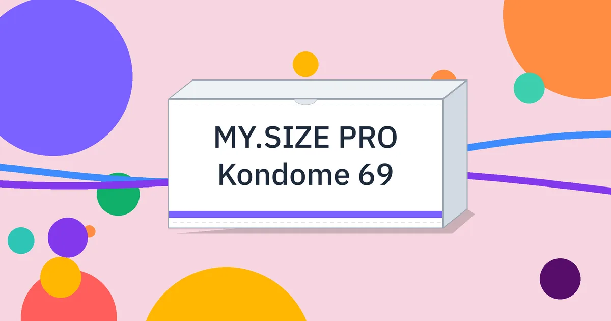 Symbolbild: Packung mit der Aufschrift MY.SIZE PRO Kondome 69 (PZN 17458074) – Verfügbarkeit und Bezug in Apotheken in Frankfurt am Main