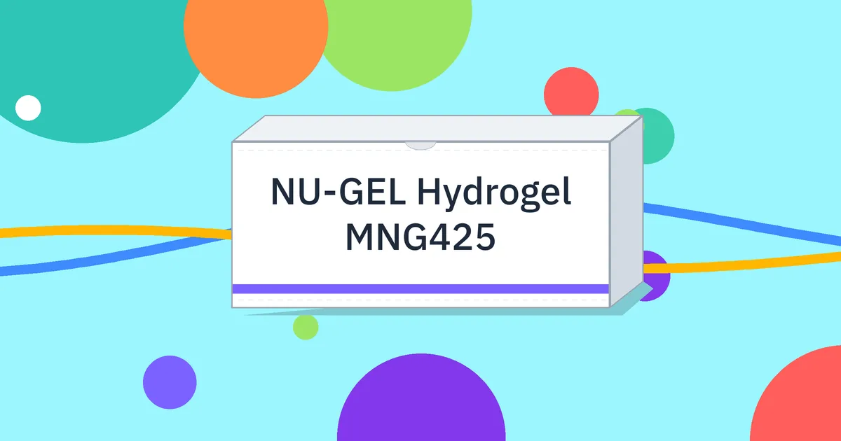 Symbolbild: Packung mit der Aufschrift NU-GEL Hydrogel MNG425 (PZN 09178047) – Verfügbarkeit und Bezug in Apotheken in Frankfurt am Main