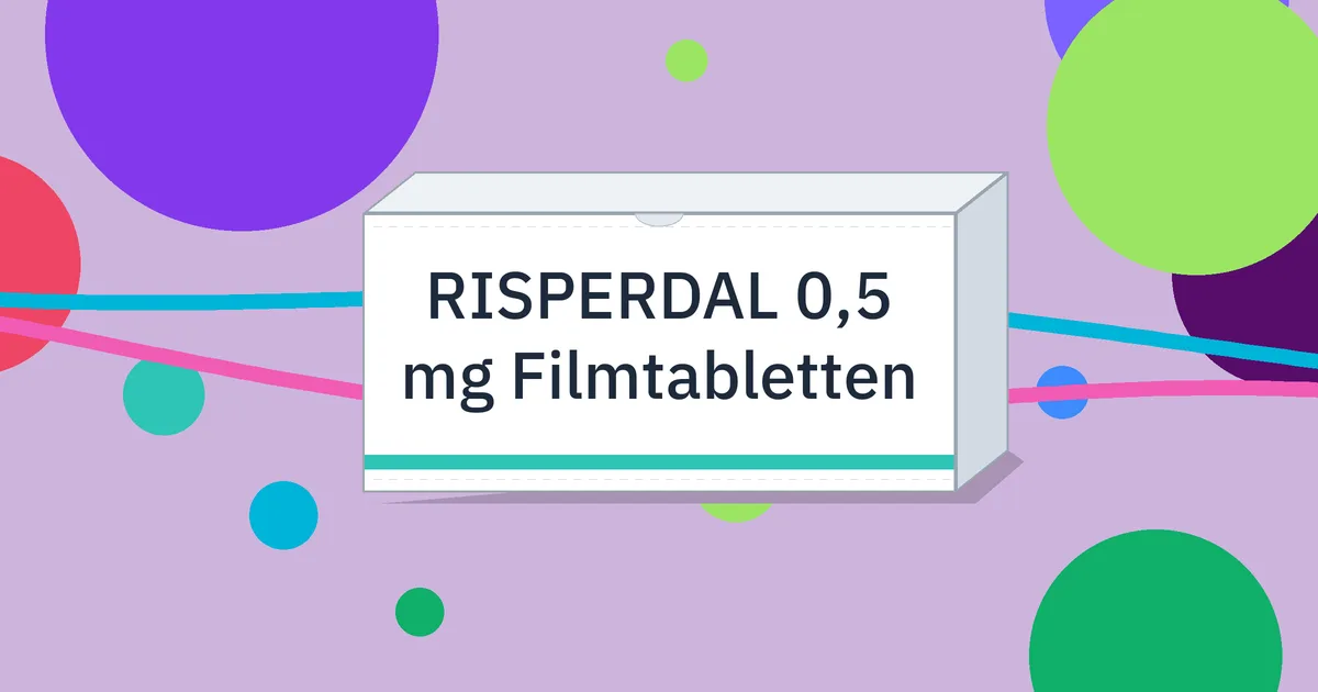 Symbolbild: Packung mit der Aufschrift RISPERDAL 0,5 mg Filmtabletten (PZN 00596085) – Verfügbarkeit und Bezug in Apotheken in Frankfurt am Main