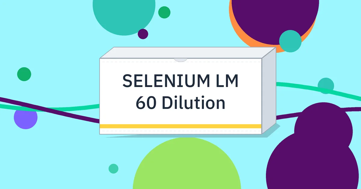 Symbolbild: Packung mit der Aufschrift SELENIUM LM 60 Dilution (PZN 13185998) – Verfügbarkeit und Bezug in Apotheken in Frankfurt am Main