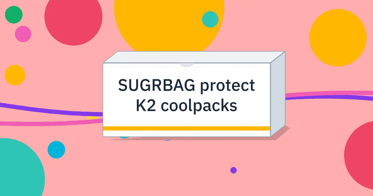 Symbolbild: Packung mit der Aufschrift SUGRBAG protect K2 coolpacks (PZN 19075762) – Verfügbarkeit und Bezug in Apotheken in Frankfurt am Main