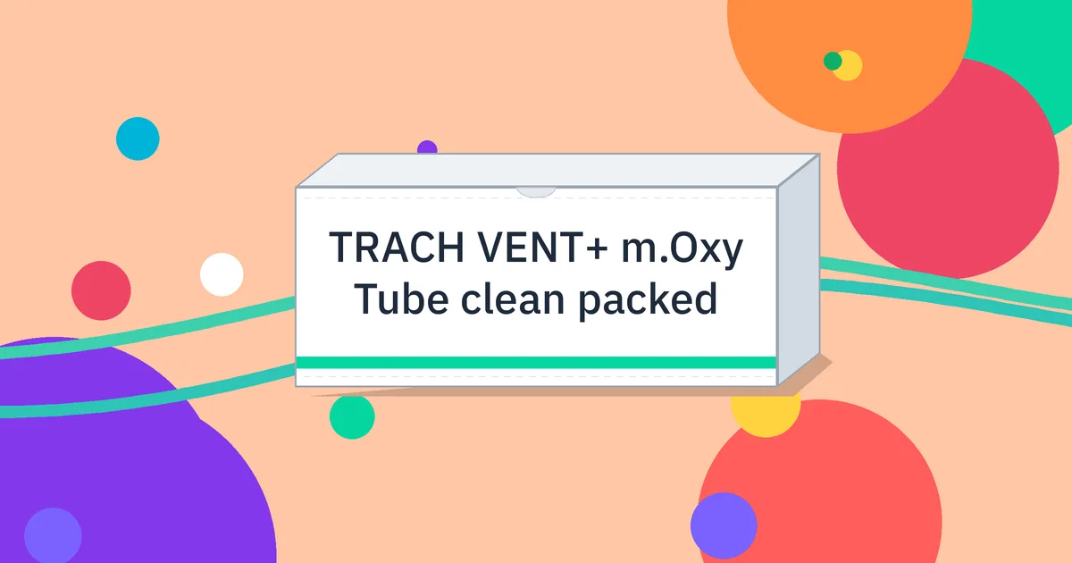 Symbolbild: Packung mit der Aufschrift TRACH VENT+ m.Oxy Tube clean packed (PZN 00226359) – Verfügbarkeit und Bezug in Apotheken in Frankfurt am Main