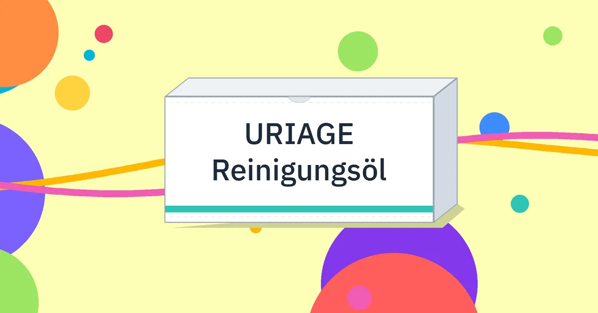 Symbolbild: Packung mit der Aufschrift URIAGE Reinigungsöl (PZN 17556960) – Verfügbarkeit und Bezug in Apotheken in Frankfurt am Main