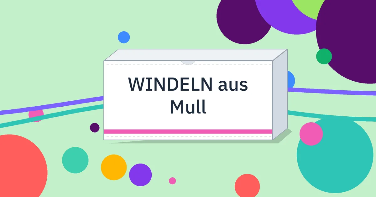 Symbolbild: Packung mit der Aufschrift WINDELN aus Mull (PZN 01723309) – Verfügbarkeit und Bezug in Apotheken in Frankfurt am Main