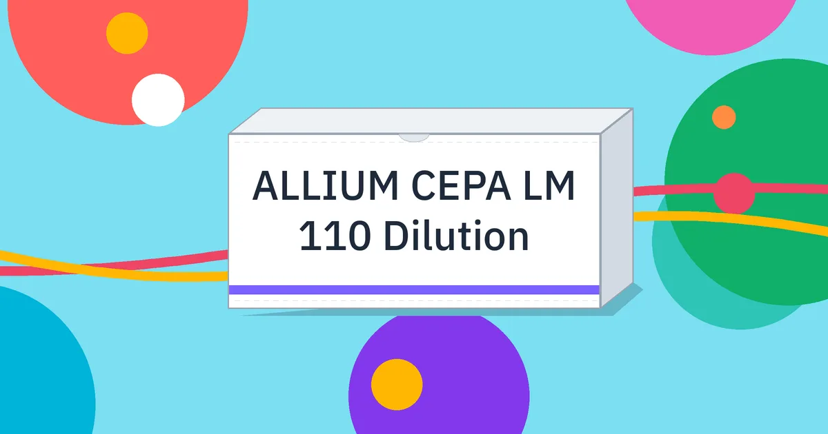 Symbolbild: Packung mit der Aufschrift ALLIUM CEPA LM 110 Dilution (PZN 12756921) – Verfügbarkeit und Bezug in Apotheken in Frankfurt am Main