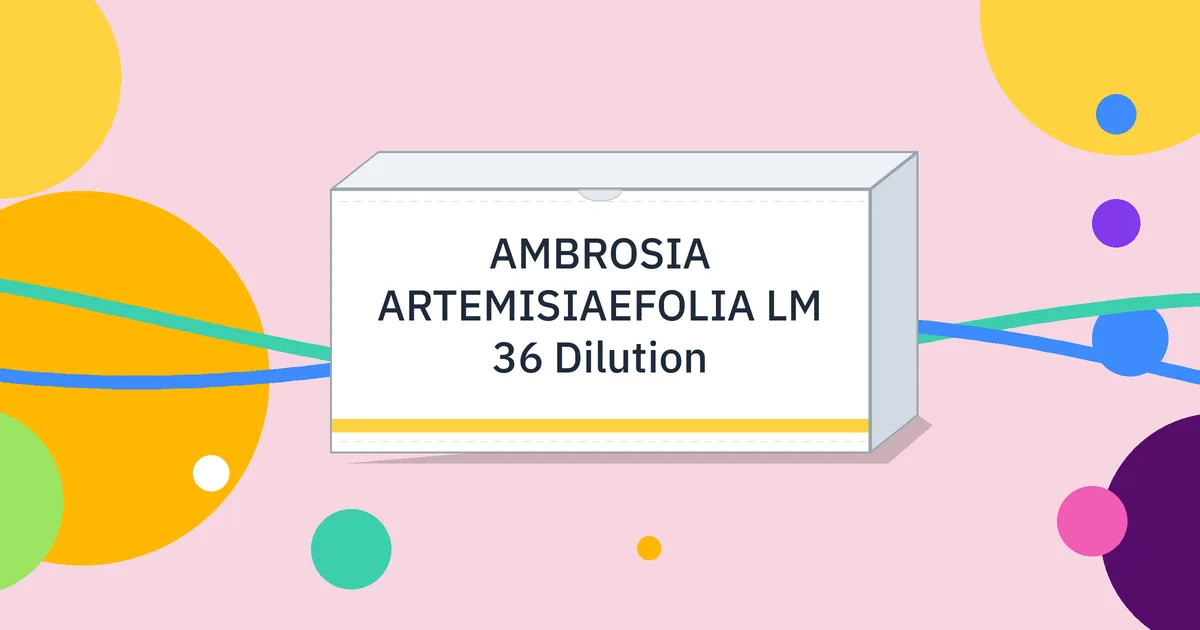 Symbolbild: Packung mit der Aufschrift AMBROSIA ARTEMISIAEFOLIA LM 36 Dilution (PZN 13318301) – Verfügbarkeit und Bezug in Apotheken in Frankfurt am Main