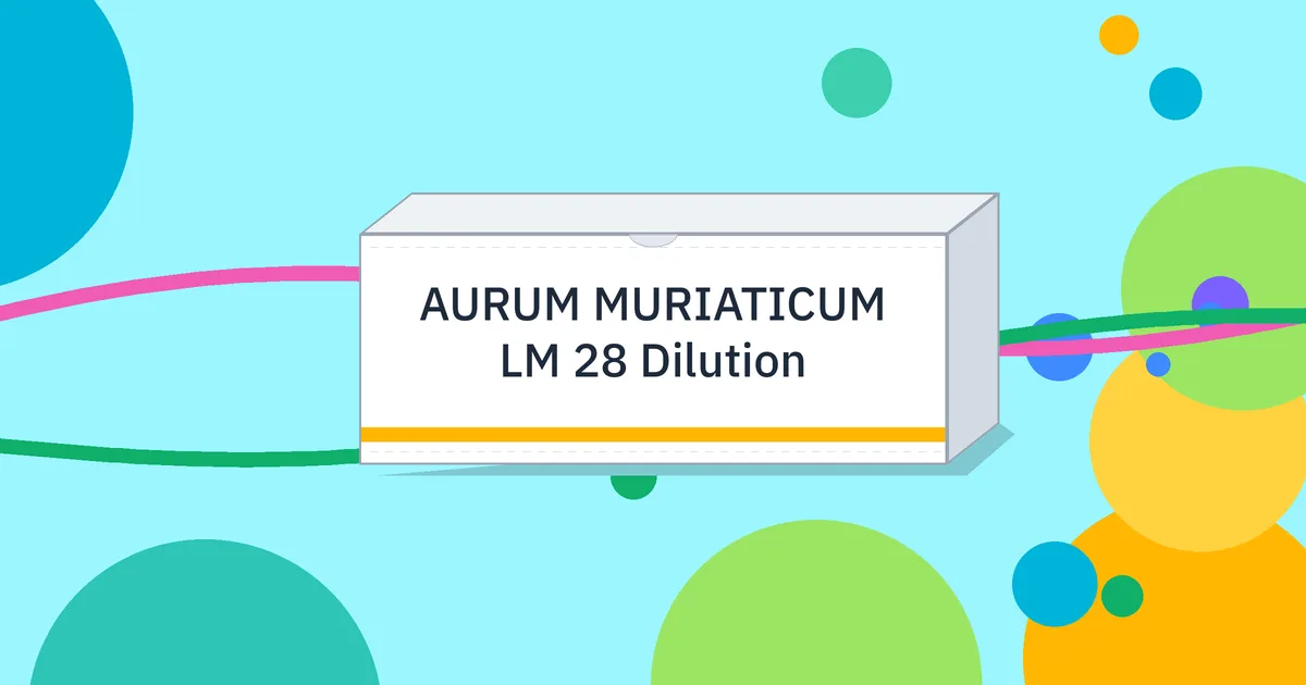 Symbolbild: Packung mit der Aufschrift AURUM MURIATICUM LM 28 Dilution (PZN 12785696) – Verfügbarkeit und Bezug in Apotheken in Frankfurt am Main