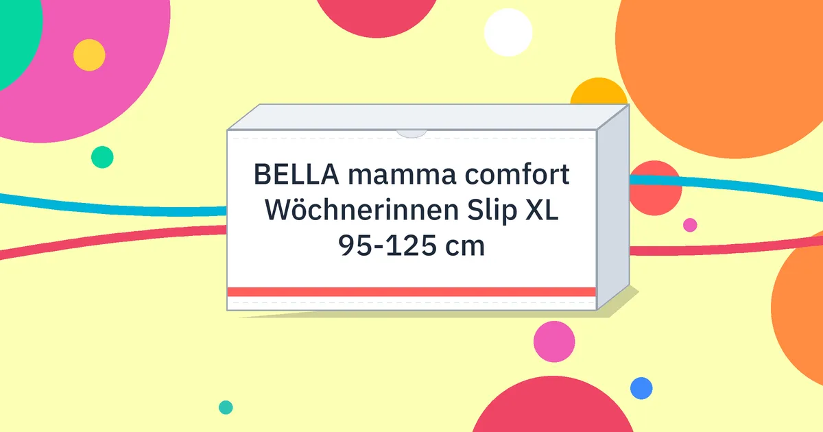 Symbolbild: Packung mit der Aufschrift BELLA mamma comfort Wöchnerinnen Slip XL 95-125 cm (PZN 19197703) – Verfügbarkeit und Bezug in Apotheken in Frankfurt am Main